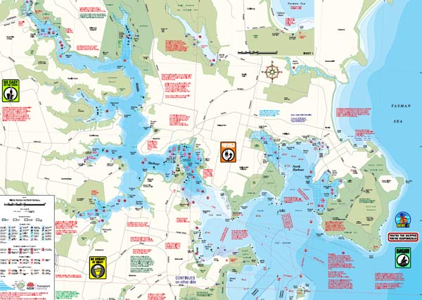 Service Locations – Crane Barge Hire